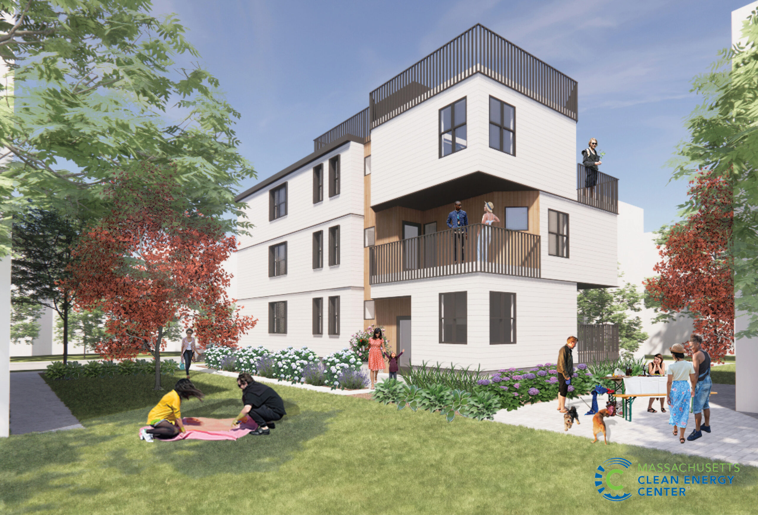The Back Stack Wins Triple Decker Design Challenge - Merge Architects