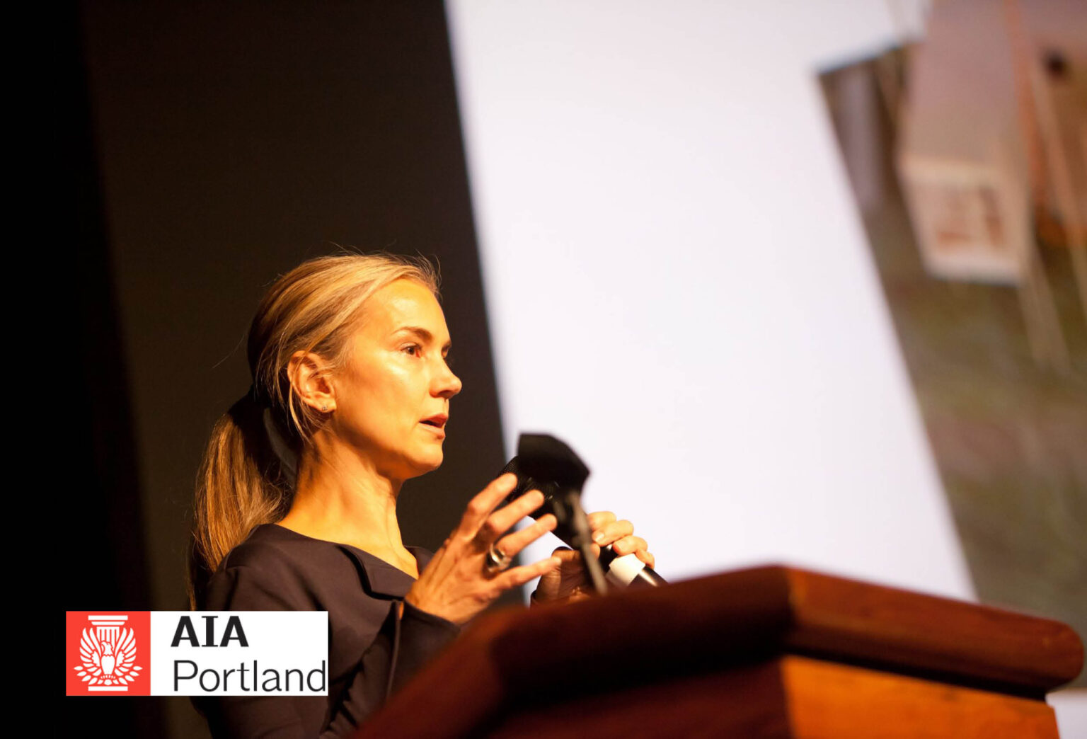 Elizabeth Whittaker Lectures at AIA Portland Architecture Awards ...